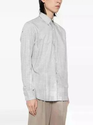 Brioni Checked Shirt - Green