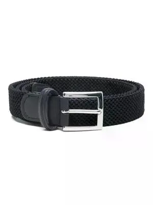 Kiton Woven Belt - Blue