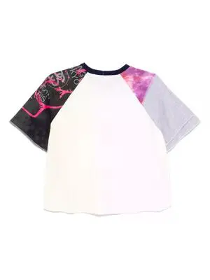 STAIN SHADE Panelled T-shirt