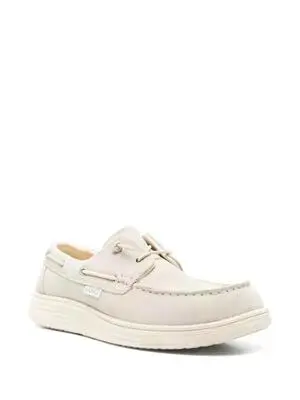 Liu Jo Suede Boat Shoes - Neutrals