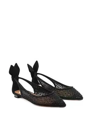 AQUAZZURA Bow Tie Ballerinas