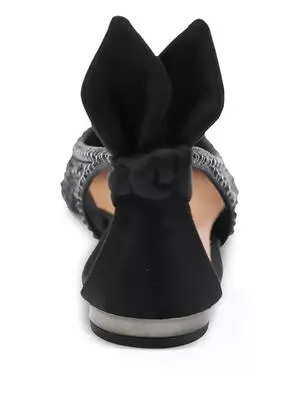 AQUAZZURA Bow Tie Ballerinas