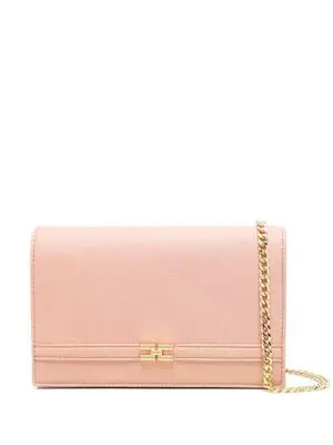 Elisabetta Franchi Logo-plaque Clutch - Pink