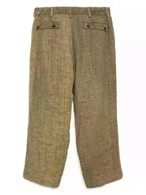 ZIGGY CHEN Linen Trousers