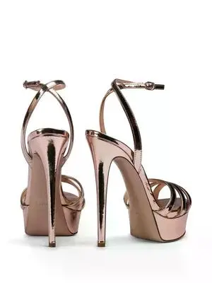 LE SILLA 140mm Lola Sandals - Pink