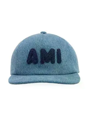 Ami Logo Patch Trucker Cap