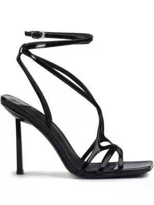 LE SILLA 95mm Belen Sandals - Black