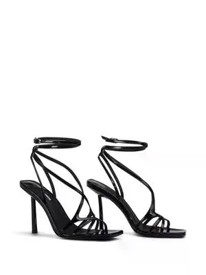 LE SILLA 95mm Belen Sandals - Black