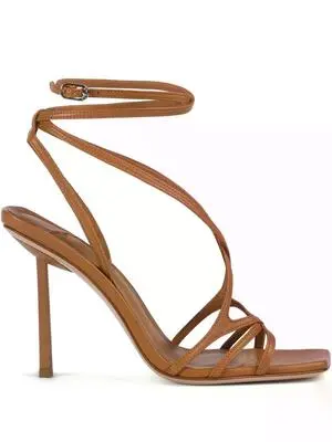 LE SILLA 95mm Belen Sandals - Brown