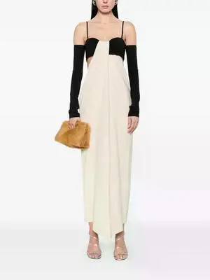 Nanushka Bandeau Draped Maxi Dress