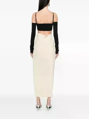 Nanushka Bandeau Draped Maxi Dress