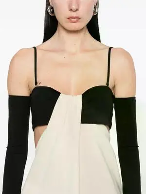 Nanushka Bandeau Draped Maxi Dress