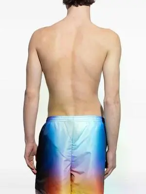 Casablanca Gradient-effect Swim Shorts