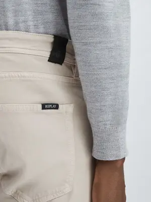 REPLAY Grover Straight-leg Jeans - Grey