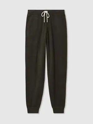 Paige Compact-knit Drawstring Trousers
