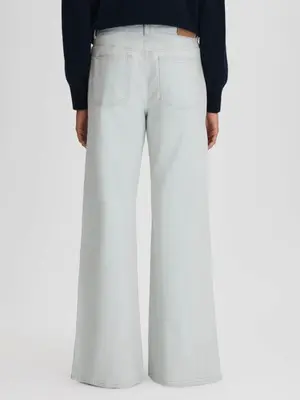 REISS Maize Flared Jeans