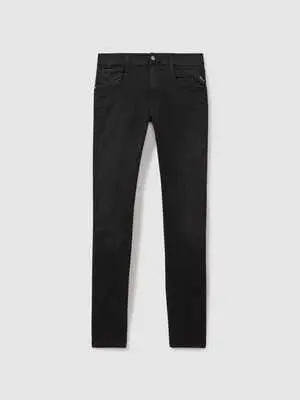 REPLAY Slim Fit Anbass Jeans - Black