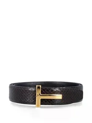 TOM FORD T-buckle Reversible Belt