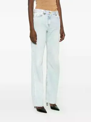 Elisabetta Franchi Wide Leg Jeans