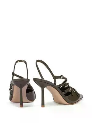 LE SILLA 80mm Slingback Pumps - Green