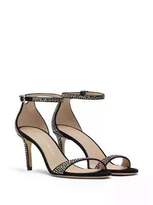 STUART WEITZMAN 75mm Nudist Shine Sandals