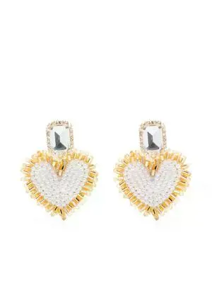 VANINA Love Letter Clip-on Earrings - Gold
