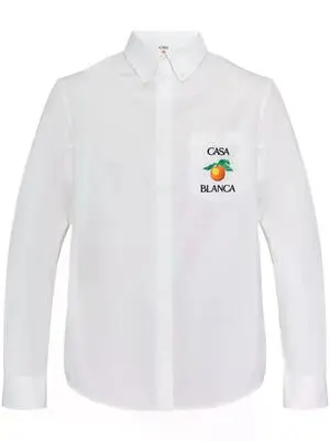 Casablanca Embroidered Shirt