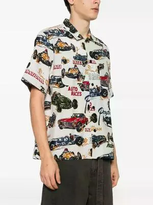 Sacai Race Car-print Shirt