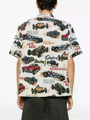 Sacai Race Car-print Shirt