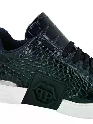 Philipp Plein Hexagon Lo-top Sneakers - Blue