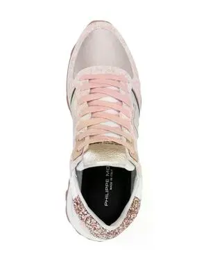 Philippe Model Tropez Haute Sneakers - Gold