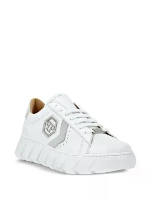 Philipp Plein Hexagon Lo-top Sneakers - White