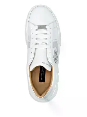 Philipp Plein Hexagon Lo-top Sneakers - White