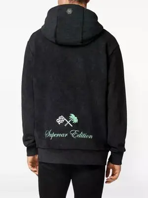 Philipp Plein Racing Club Hoodie - Black