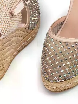 LE SILLA Gilda 100mm Espadrilles - Neutrals