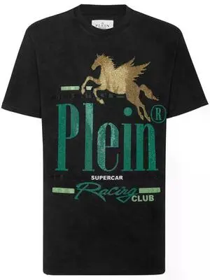 Philipp Plein Racing Club T-shirt - Black