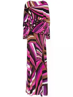 Emilio Pucci Long Dress - Purple