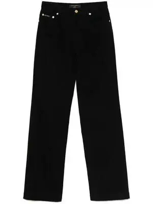 Dolce & Gabbana Straight-leg Jeans - Black