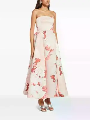 LEO LIN Nora Bustier Maxi Dress