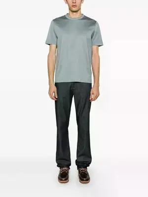 Canali Cotton T-shirt - Blue