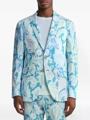 Etro Floral-jacquard Blazer