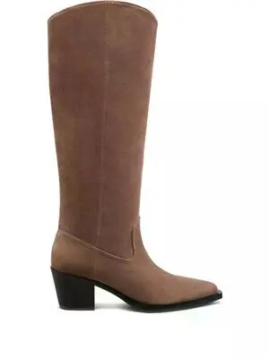 STUART WEITZMAN 64mm Tate Boots - Brown
