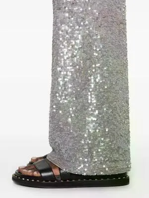 P.a.r.o.s.h Gong Straight-leg Trousers - Neutrals