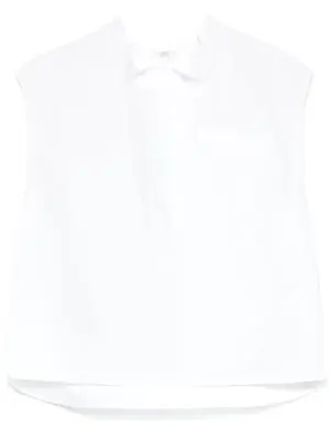 FFORME Dores Sleeveless Shirt - White