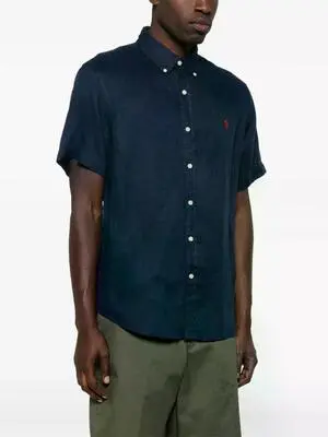 Polo Ralph Lauren Linen Shirt - Blue