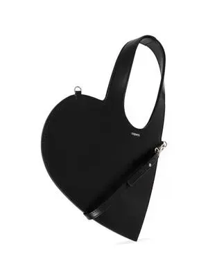 Coperni Mini Baby Heart Cross Body Bag - Black