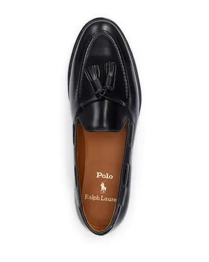 Polo Ralph Lauren Maestra Tasseled Loafers - Black