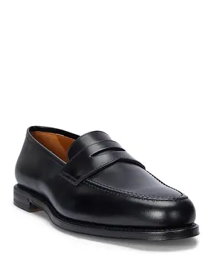 Polo Ralph Lauren Maestra Penny Loafers - Black