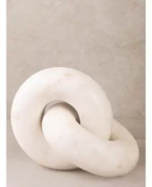 GAURI KOHLI Munich Marble Knot Sculpture