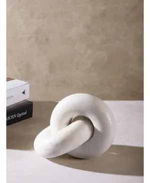 GAURI KOHLI Munich Marble Knot Sculpture